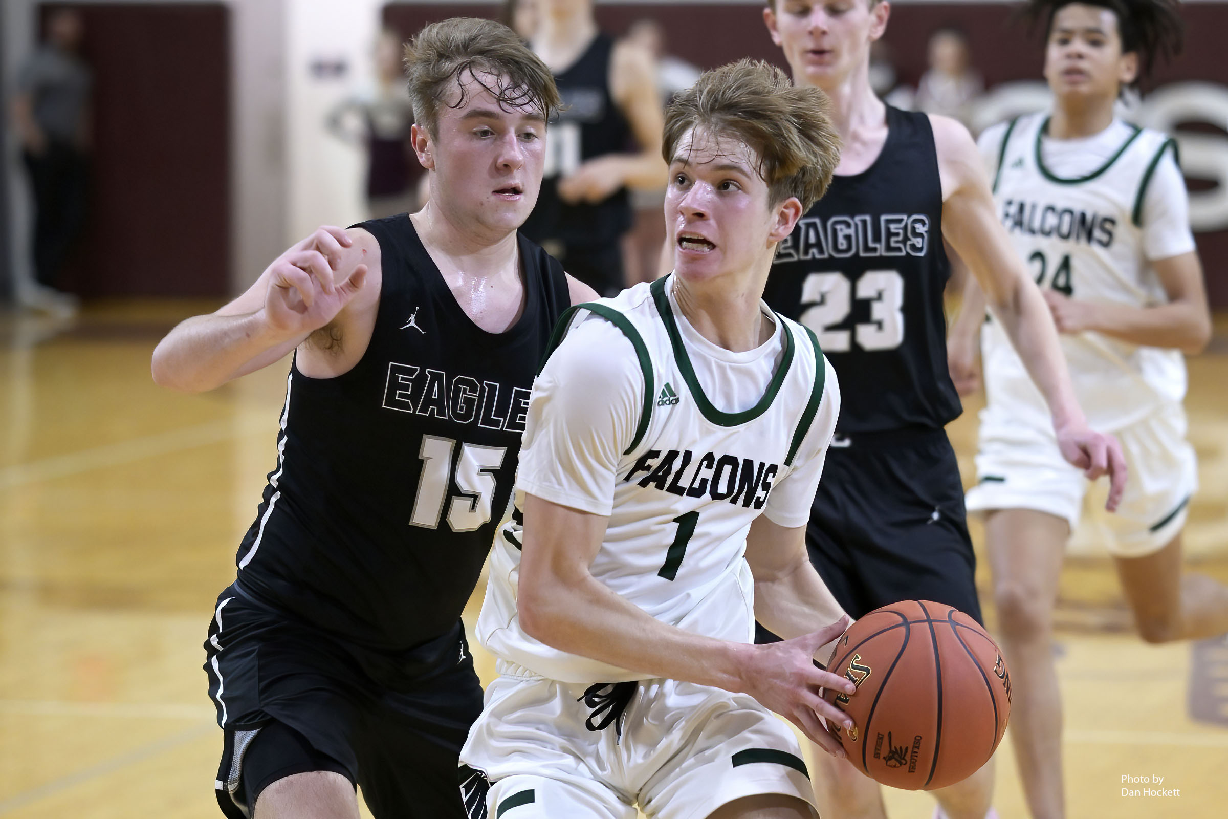 Falcons fall one point short of State, 54-53 – West Burlington, Iowa
