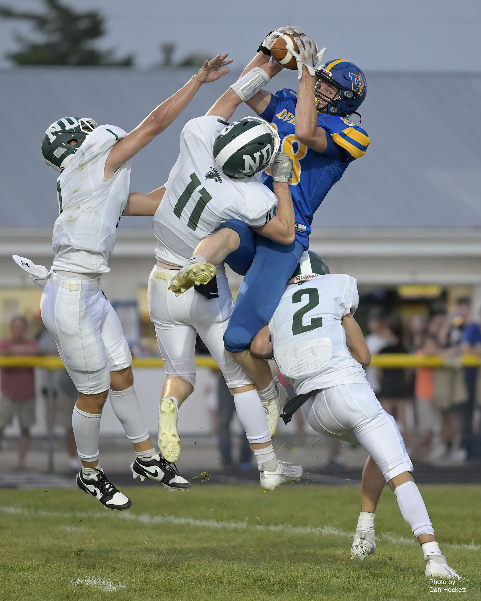 Falcons Overpower Wapello, 46-6, in season opener – West Burlington, Iowa