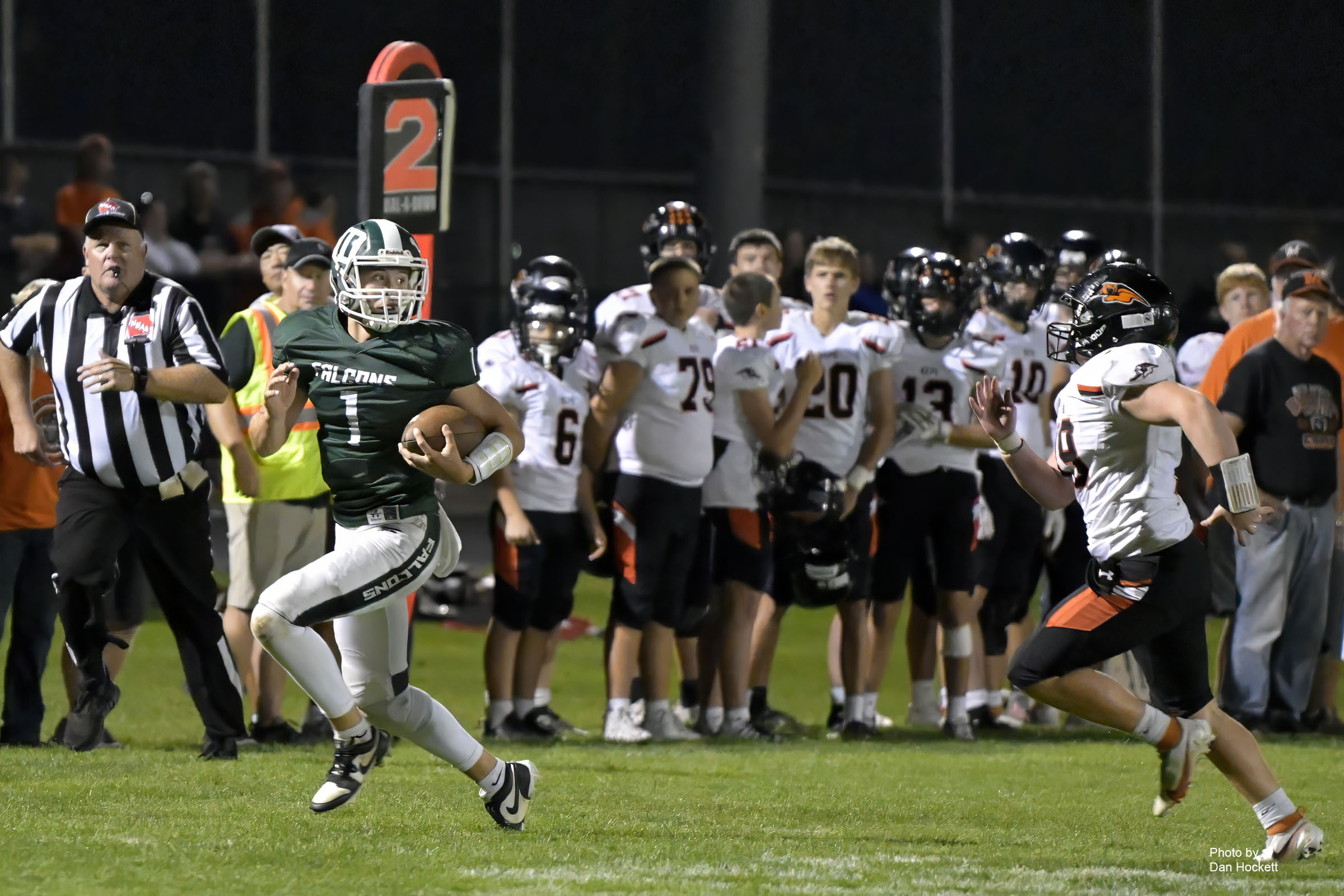 WB-ND Falcons fall to Mediapolis, 50-18 – West Burlington, Iowa