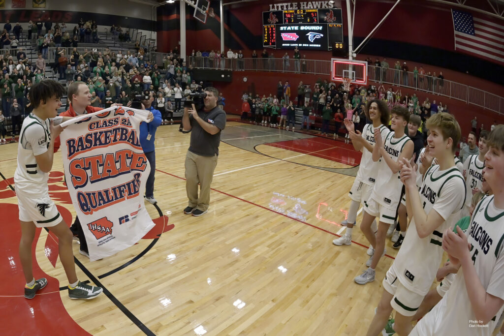 YES! Falcons State Bound!! – West Burlington, Iowa