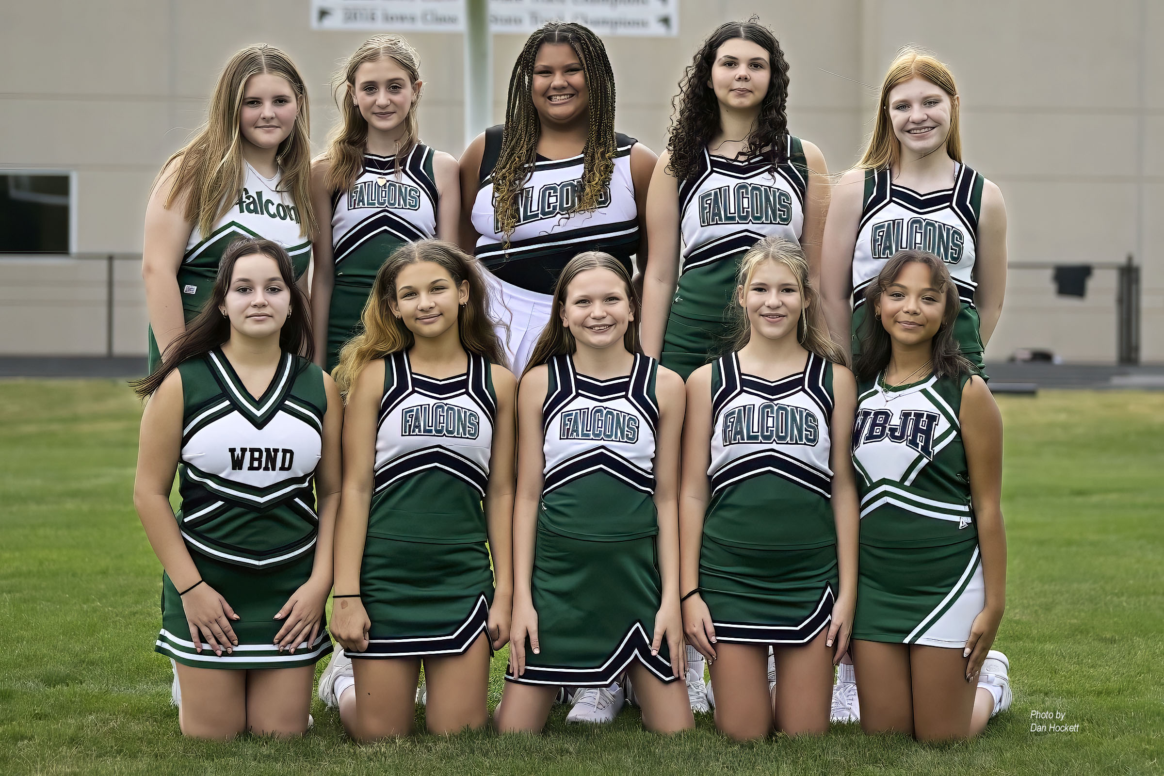 WB-ND Falcon 7th Grade Cheer 2025 – West Burlington, Iowa