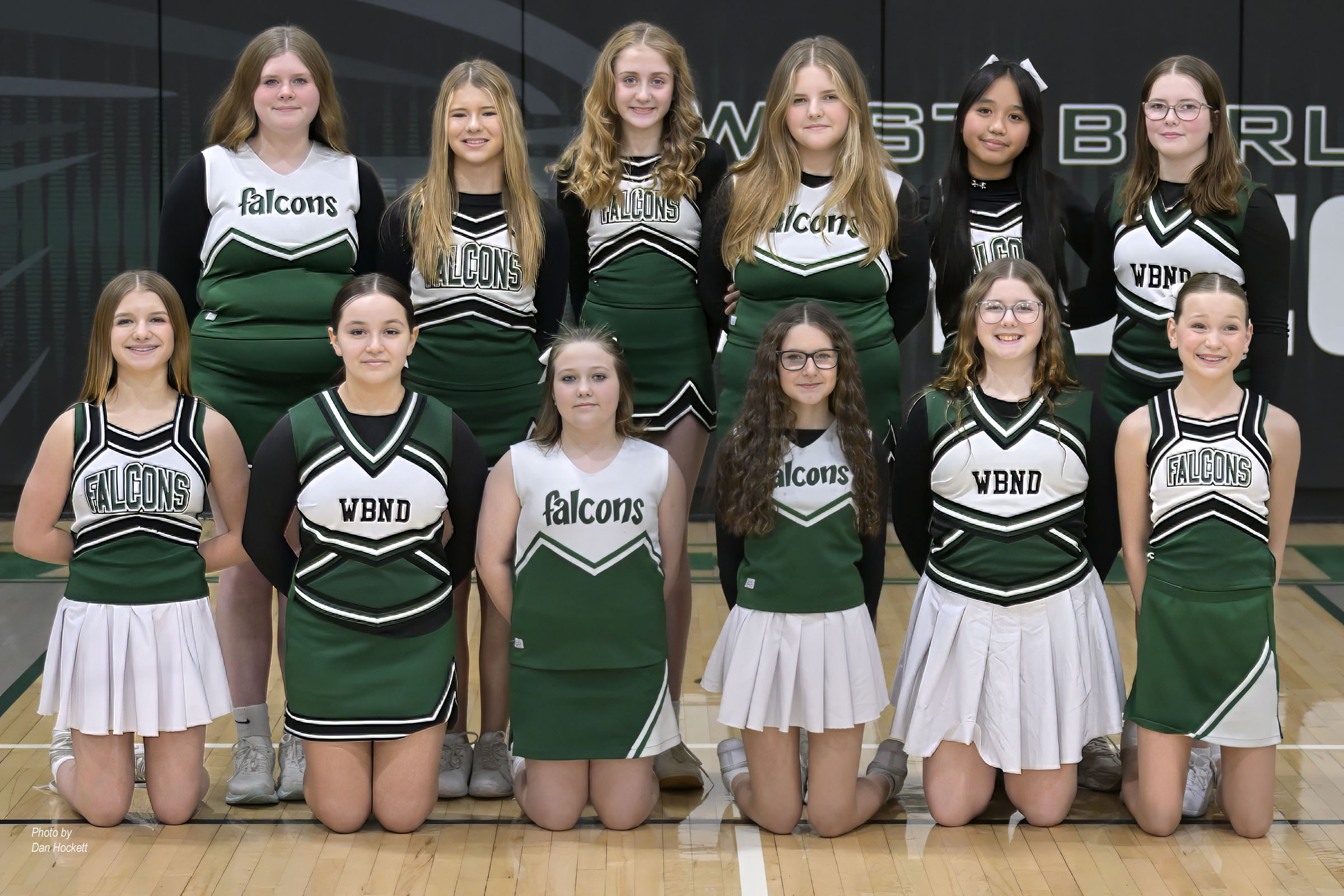 WBAJH Falcon Cheer 2025 – West Burlington, Iowa