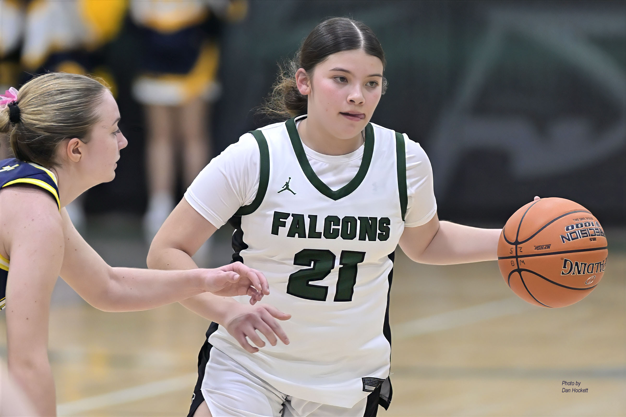 Falcons Dominate Nikes 56-33: Webb, Prill Shine – West Burlington, Iowa