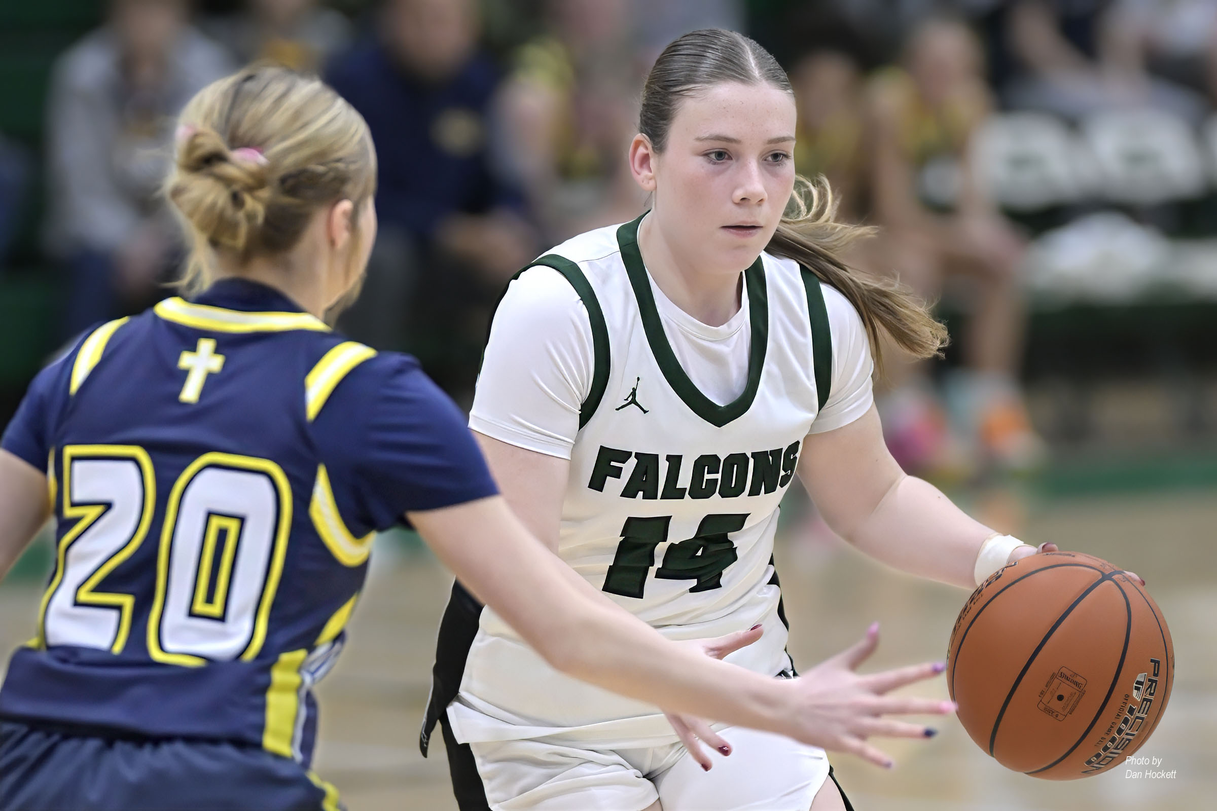 Falcons Dominate Nikes 56-33: Webb, Prill Shine – West Burlington, Iowa